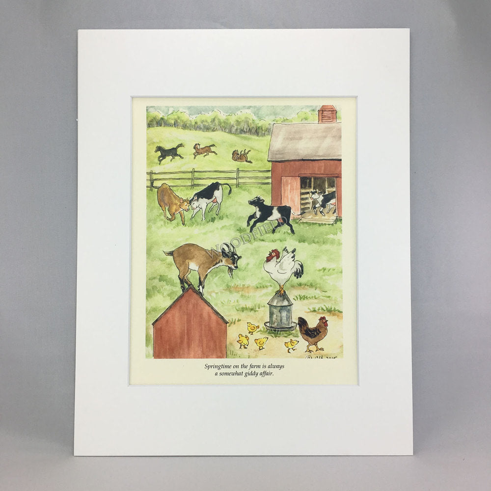 #2025 - Farm Frolic Print – Woodfield Press
