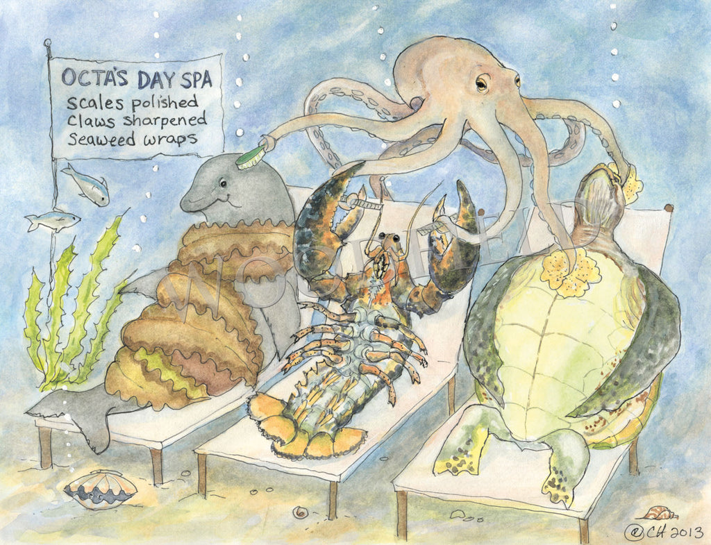 #405 - Day Spa Notecard – Woodfield Press